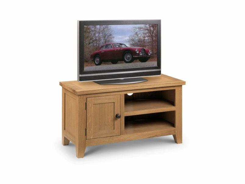 Amari Oak Tv Unit Assembled | Godotti.com